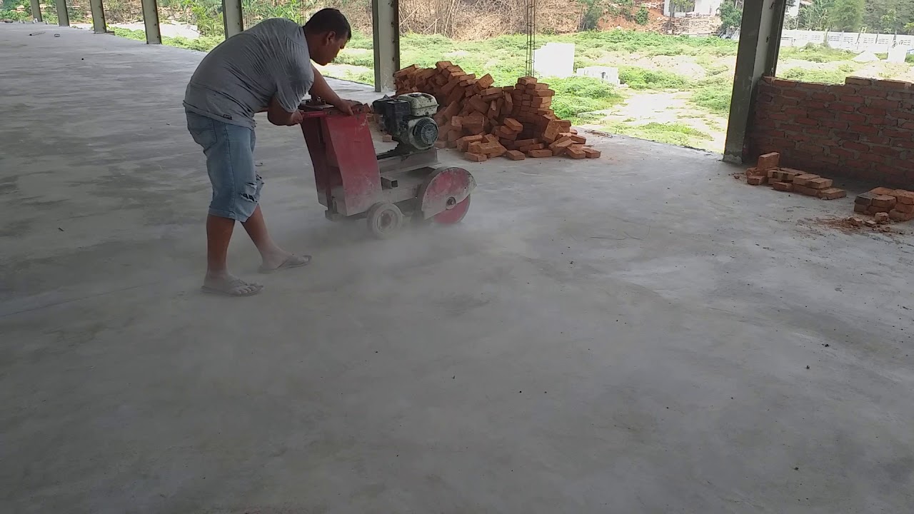 Cutting Lantai - YouTube