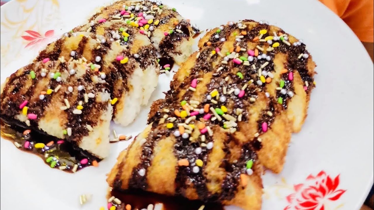 Bread choco lava dessert / Easiest dessert recipe - YouTube