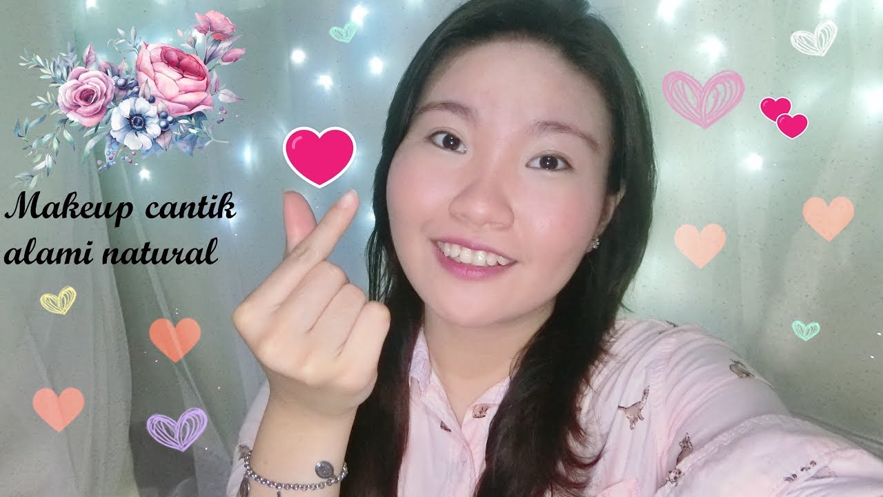 MAKEUP TUTORIAL CANTIK ALAMI NATURAL ANTI MENOR!! MAKEUP ALAMI ...