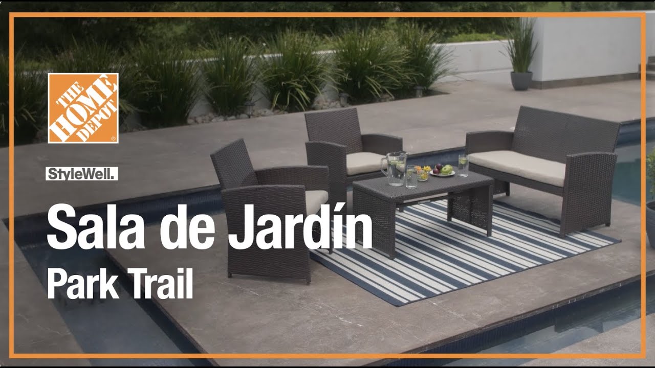 SALA DE JARDÍN PARK TRAIL DE STYLEWELL - YouTube