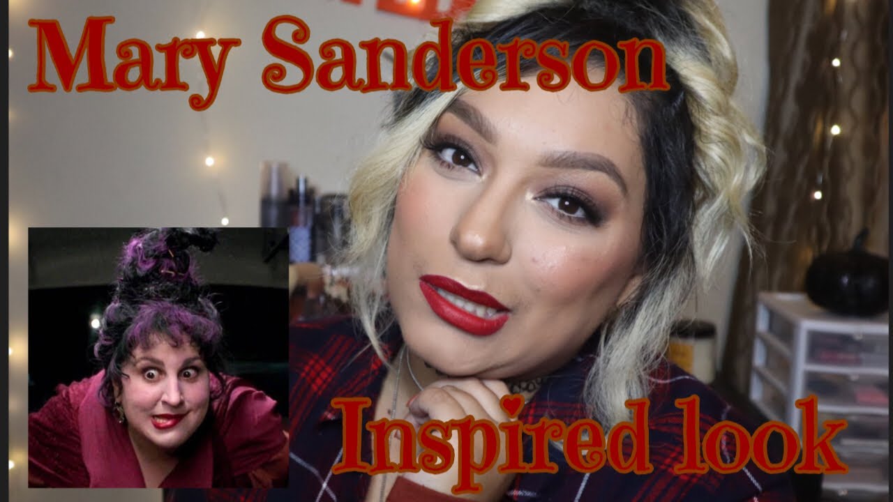 Mary Sanderson Inspired Makeup,Outfit - YouTube