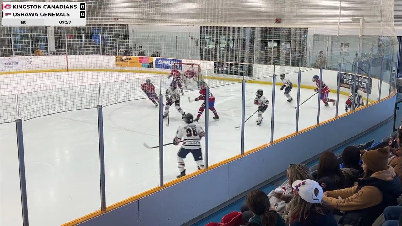 Kingston Canadians vs. Oshawa Generals. W 3-2 - YouTube