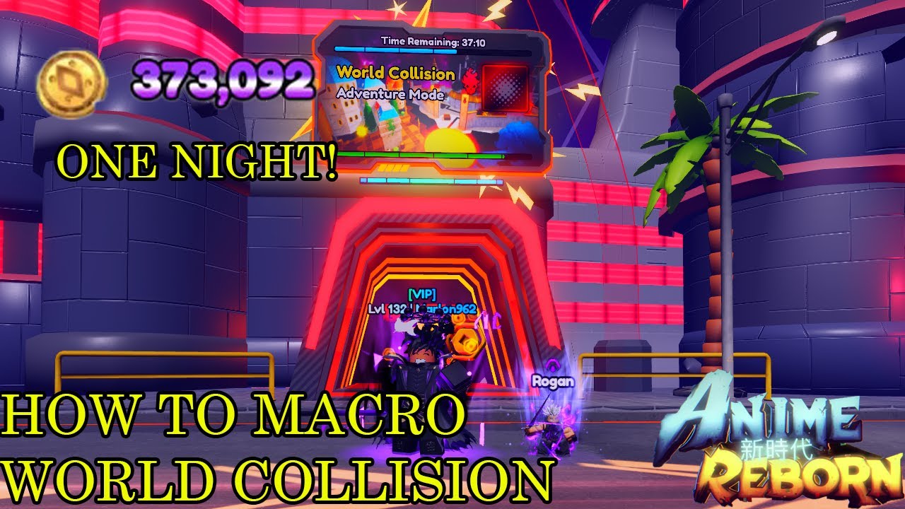 HOW TO MACRO WORLD COLLISION! |Anime Reborn - YouTube