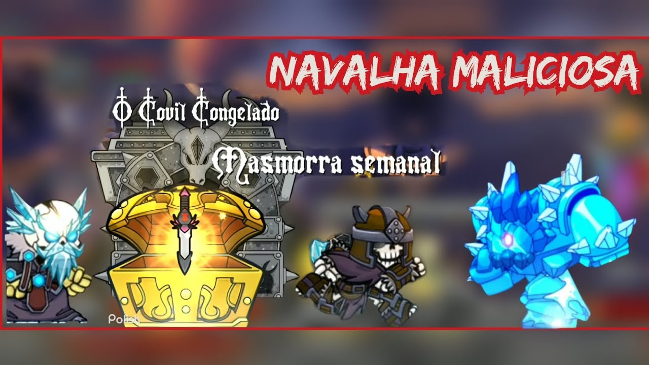 Magic Rampage - Masmorra Semanal #50 O Covil Congelado - Navalha ...
