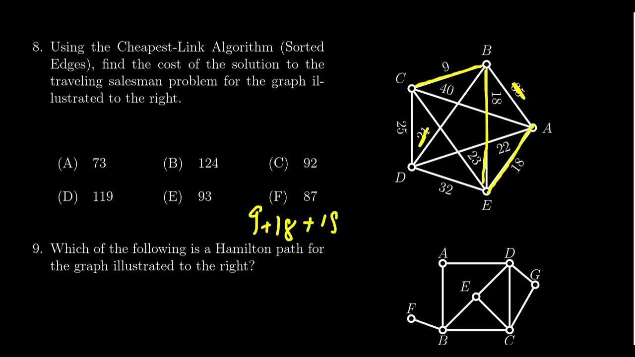 Math 1030, Exam 1 - Question 8 (Cheapest Link) - YouTube