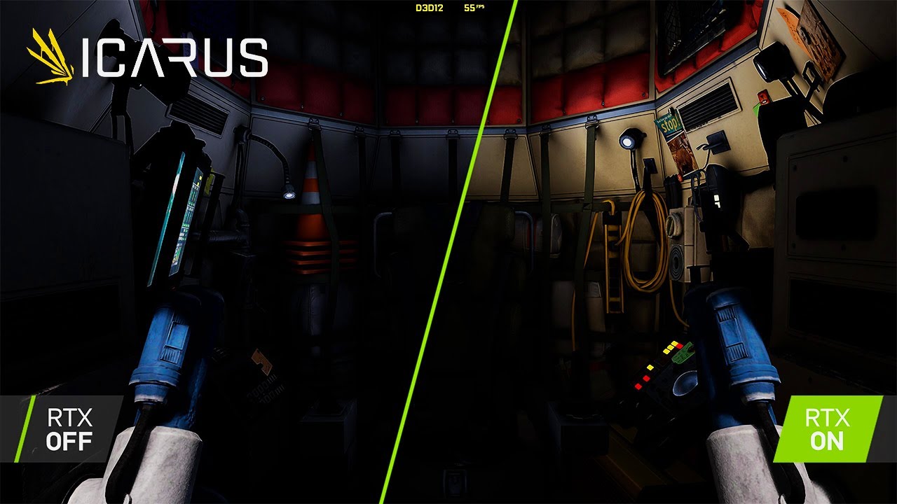 ICARUS - RTX On vs Off | Graphics/Performance Comparison - YouTube