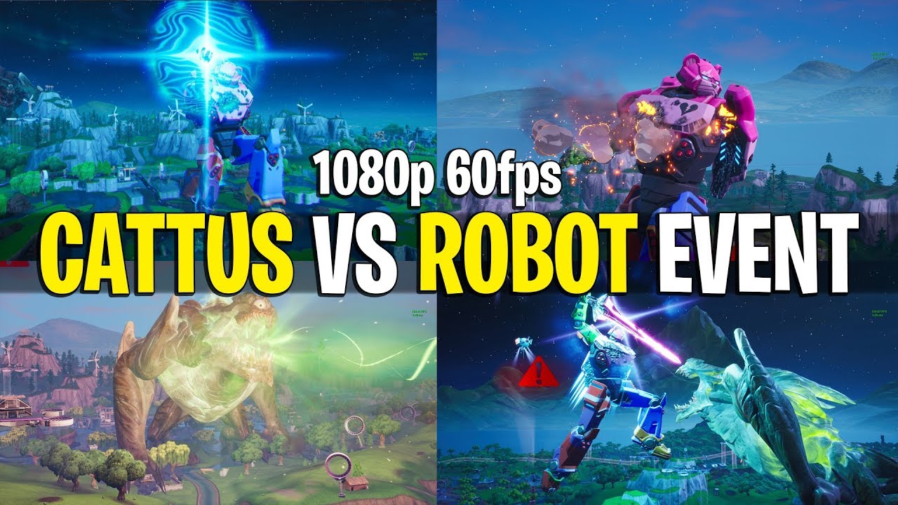 *NEW* Fortnite CATTUS vs MECHA Event! (Full Event Gameplay) - YouTube