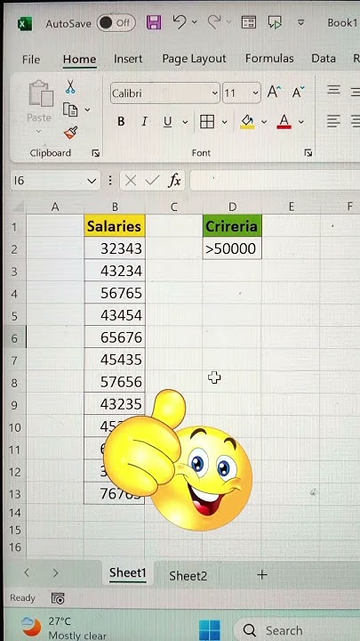 Highlight Salaries Using Custom Formatting In Excel 💯 #shorts #excel #msexcel #excelshorts # ...