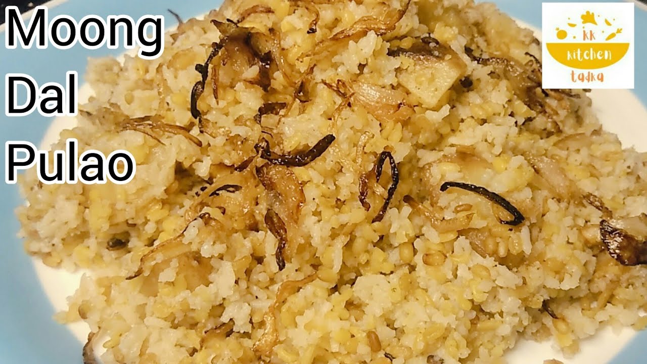 Moong Dal Pulao recipe | मूंग दाल पुलाव रेसिपी| अगर खाना हो कुछ सिंपल ...