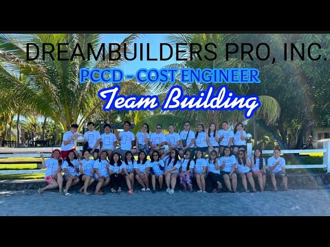 DREAMBUILDERS PRO, INC. PCCD-COST ENGINEER TEAM BUILDING - YouTube