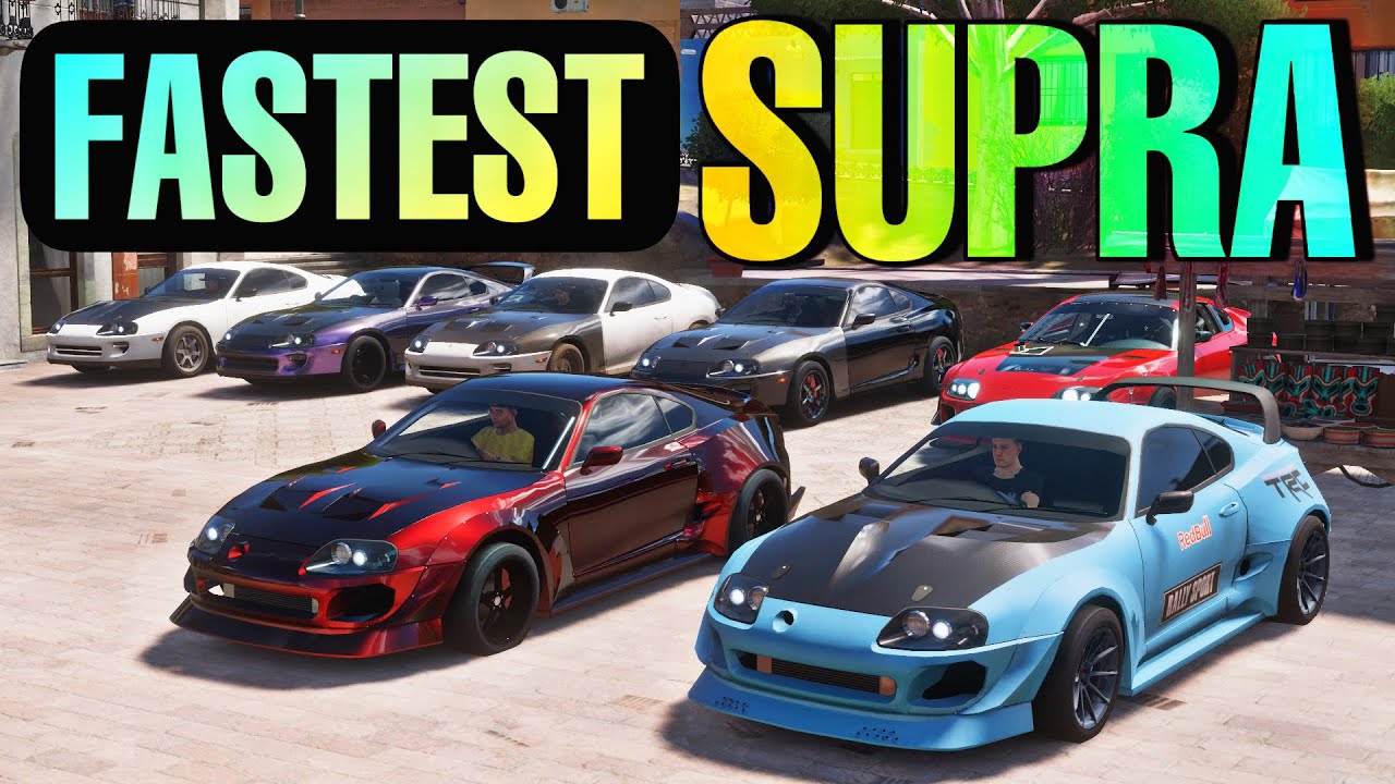 FORZA HORIZON 5 - FASTEST 1,600HP SUPRA DRAG EVENT - YouTube