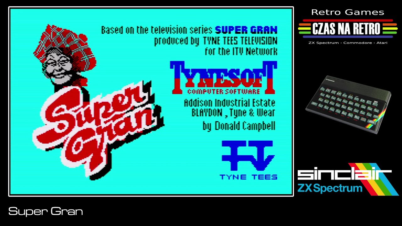 Super Gran (1985) - ZX Spectrum - YouTube