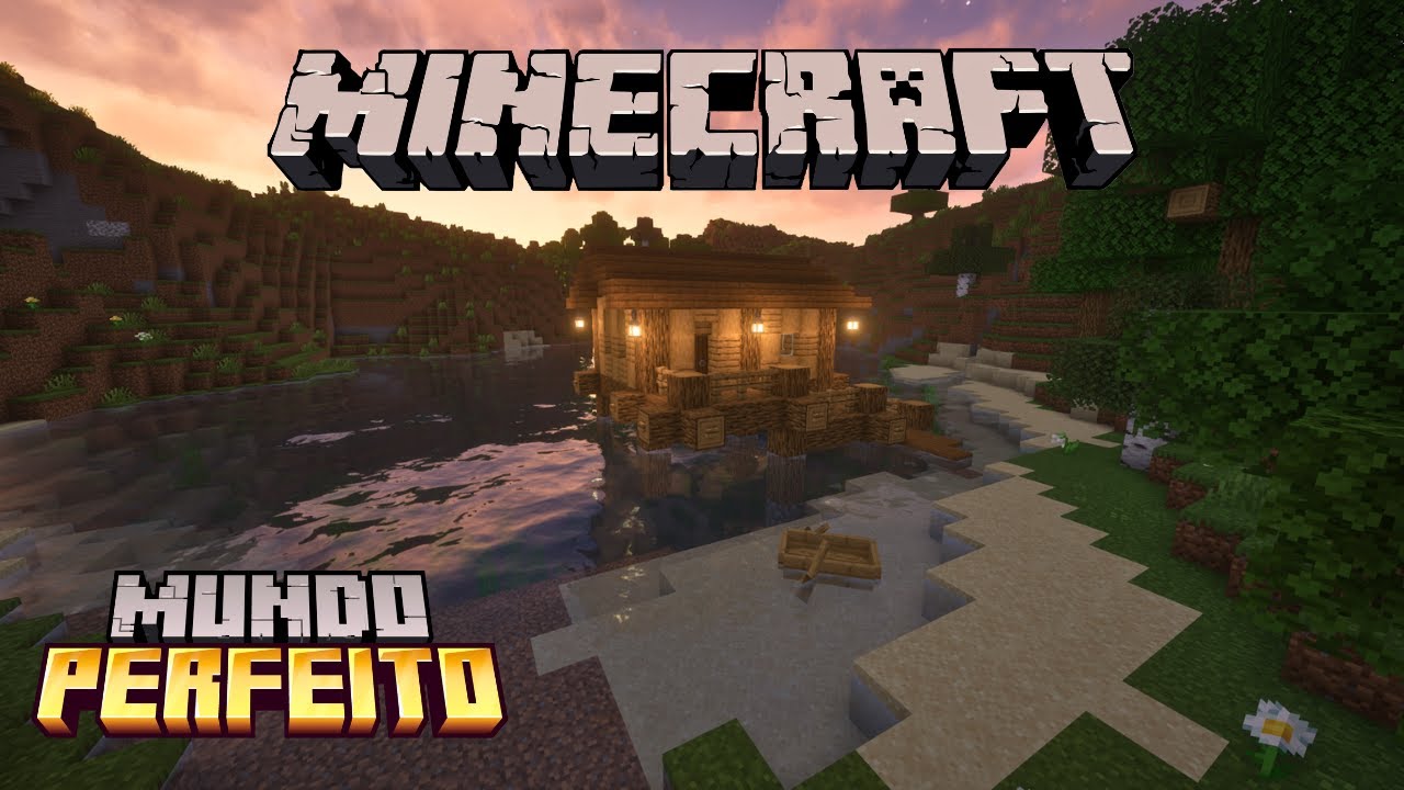 Inicio do ARCO MARITIMO no meu mundo PERFEITO no Minecraft! - YouTube