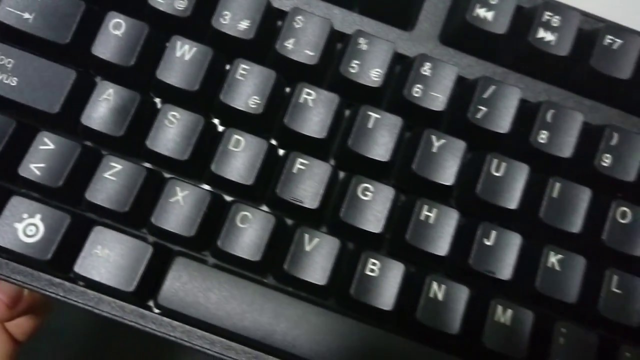 Unboxing Teclado Steelseries 6GV2 - YouTube