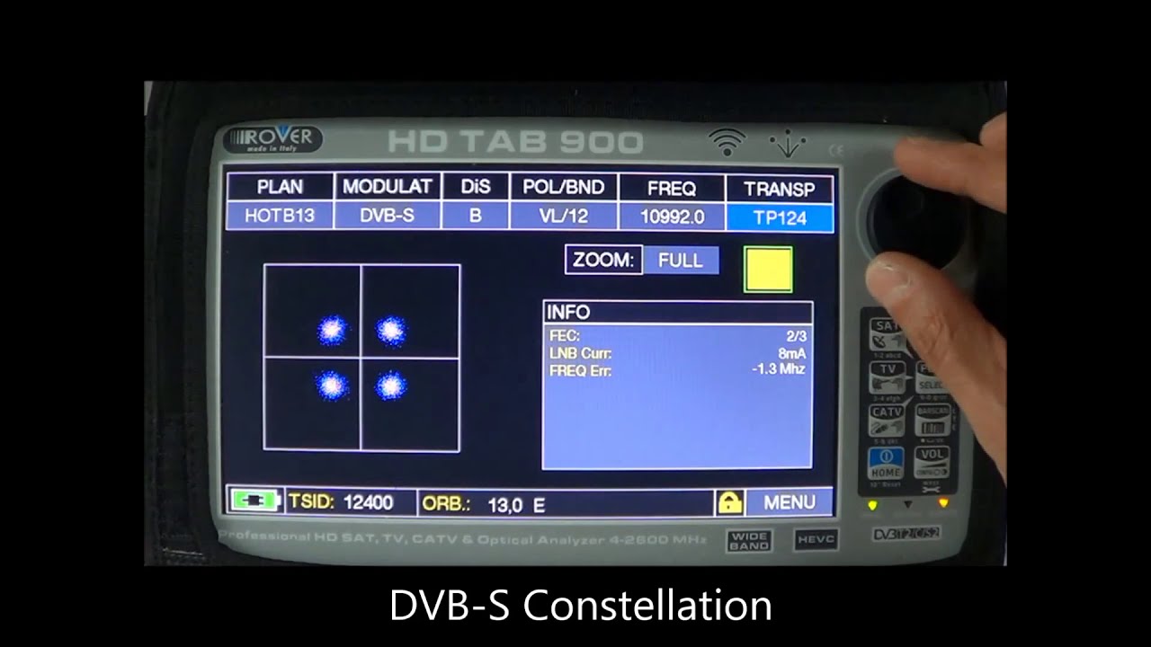 HD TAB 700 & 900 series - SAT measurements - Second part - Rev 2 - YouTube