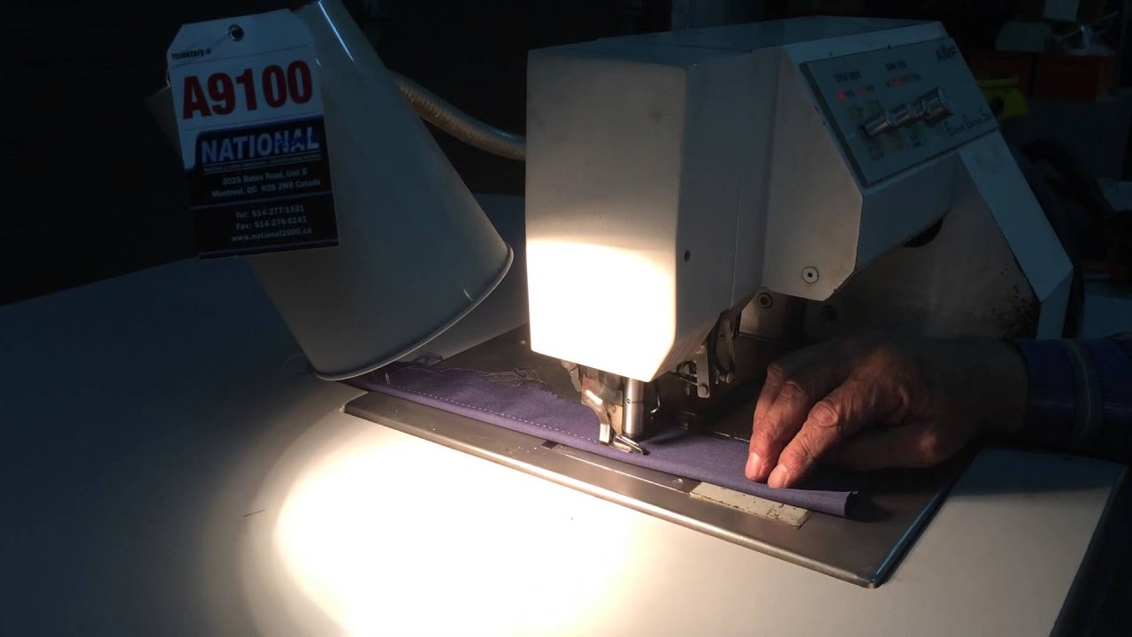 AMF 59-83 EDS Lot #A9100 - Decorative Hand Stitching Machine - YouTube