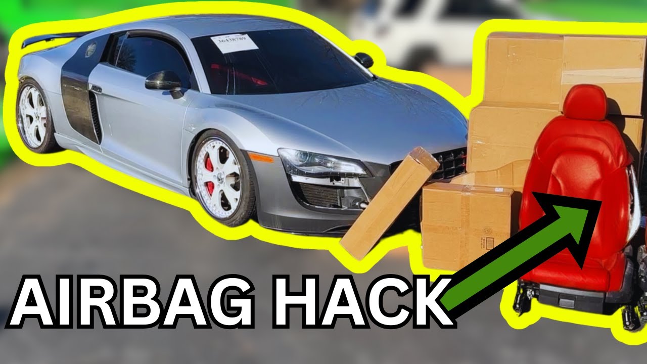 Rebuilding A Crashed Audi R8 with parts from 17 different cars - YouTube