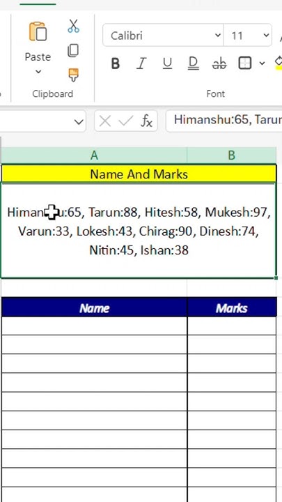 Day -17 Don't extract your data manually instead use #exceltips #shortvideo #exceltricks - YouTube