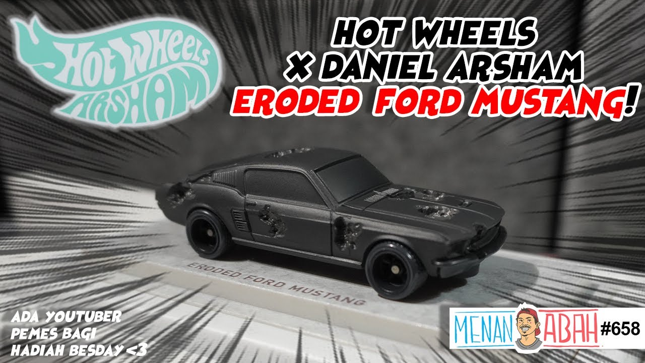 HOT WHEELS x DANIEL ARSHAM ERODED FORD MUSTANG ni serious LAWA GILA ...