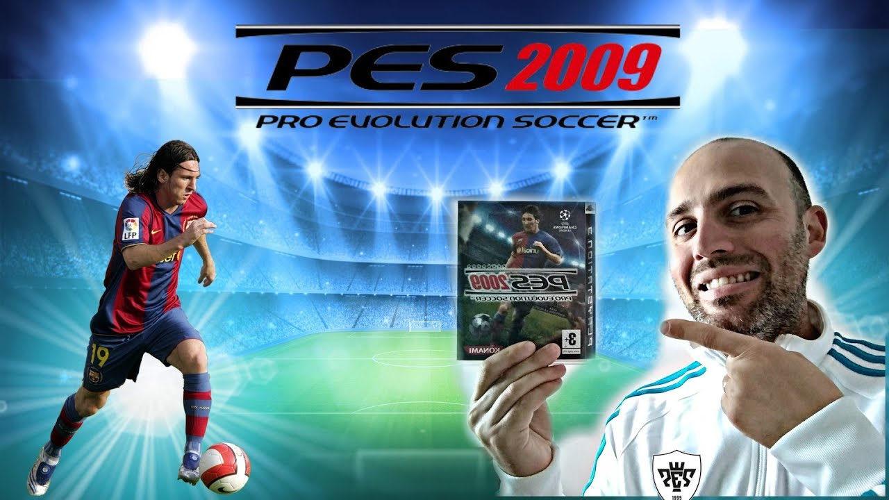 MESSI DEBUTANDO EN LA SAGA PES / PES 2009 /PES RETRO - YouTube
