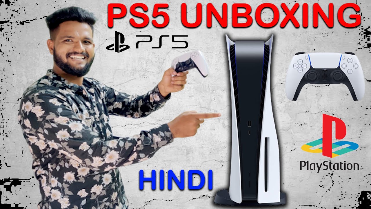 PS5 Unboxing Indian Unit in Hindi | PS5 Console Unboxing | Gaming | PS5 ...