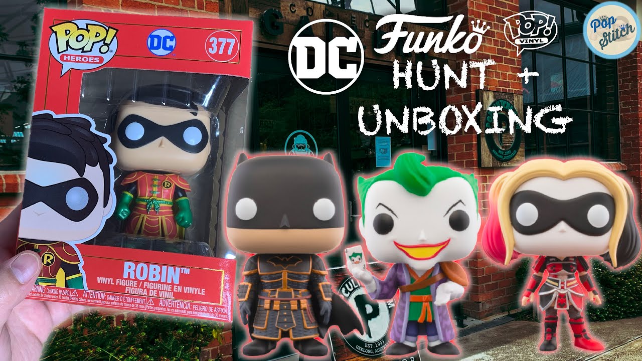 Unboxing DC Imperial Palace Funko Pop Vinyl + Pop Hunt at Popcultcha ...