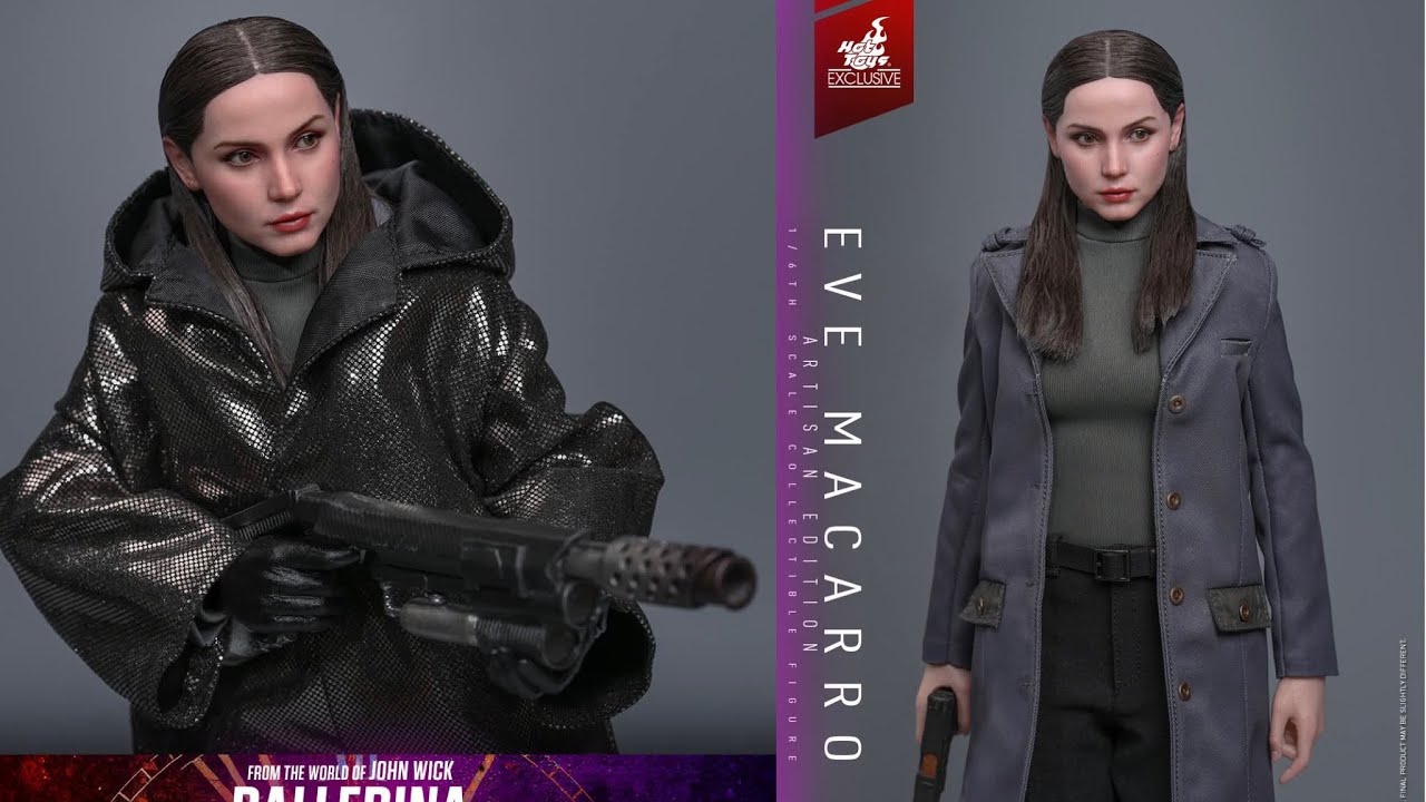 New Hot Toys John Wick Ballerina Eve Macarro action figure revealed ...