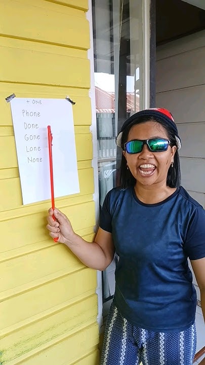 How to Pronounce words with "one" - YouTube