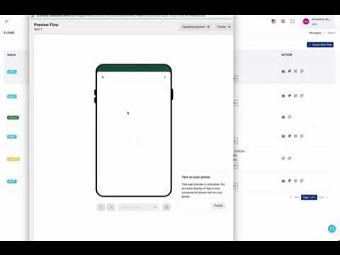 How To Create WhatsApp Mini Apps Native Flows And Send Via Bot Builder - YouTube