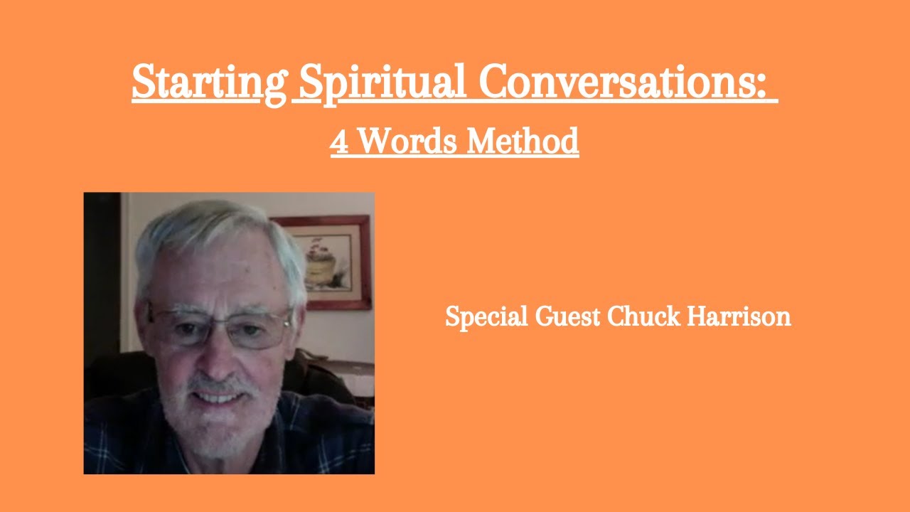 4 Word Survey - Tool to Start Spiritual Conversation! - YouTube