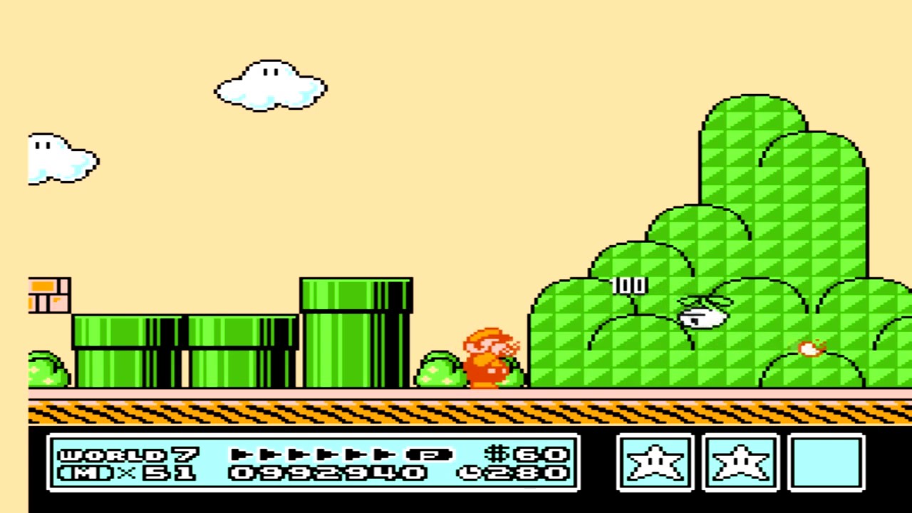 Super Mario Bros 3 (NES) Level 7-8 - YouTube
