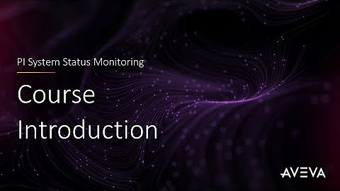 PI System Status Monitoring - YouTube