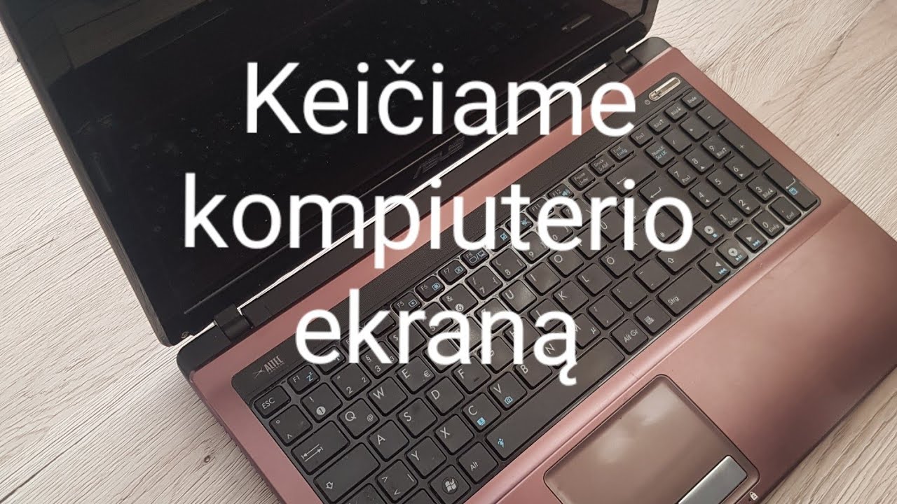 Kaip pakeisti kompiuterio ekraną pačiam/ Komputer Display selber ...
