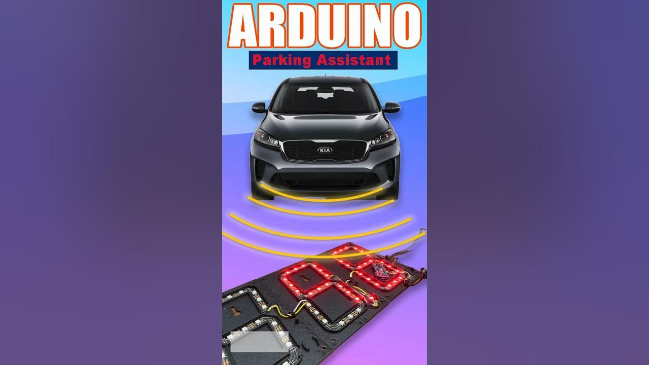 ARDUINO Parking Assistant ultrasonic Sensor HC-SR04 Neopixel Leds #arduino #arduinoproject - YouTube