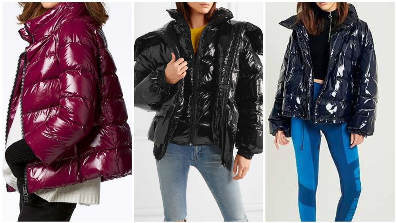 Top trendy ideas for ladies of latex Puffer jacket design - YouTube