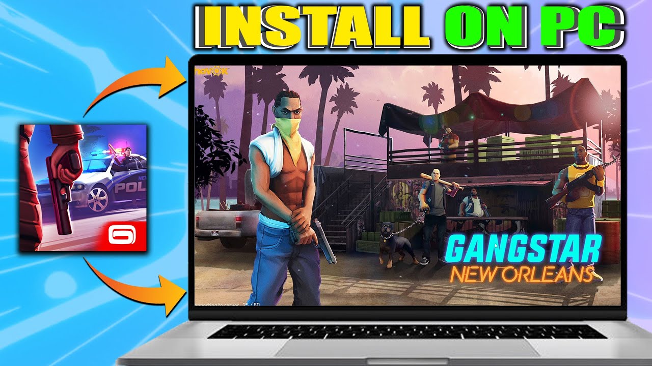 How To Play 【Gangstar New Orleans】 on PC & Laptop Download & Install ...
