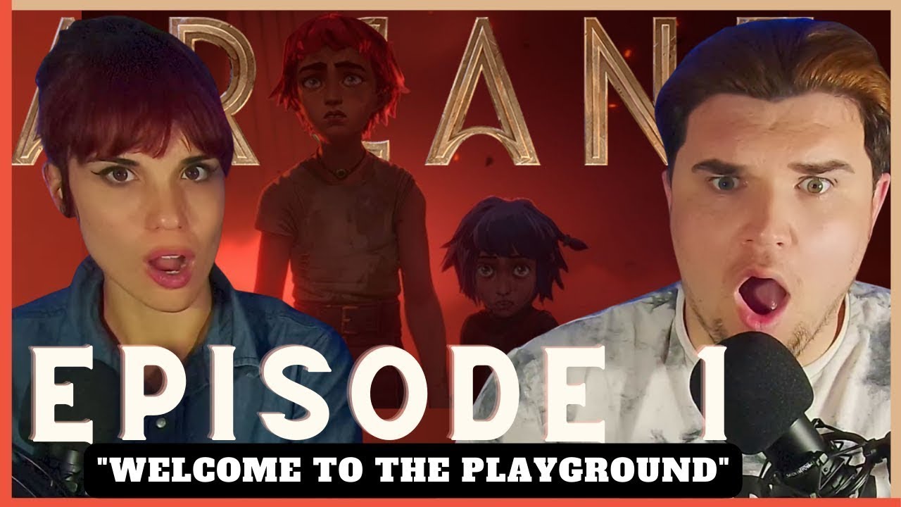 THIS IS AWESOME! Arcane Season 1 Episode 1 "Welcome to the Playground ...