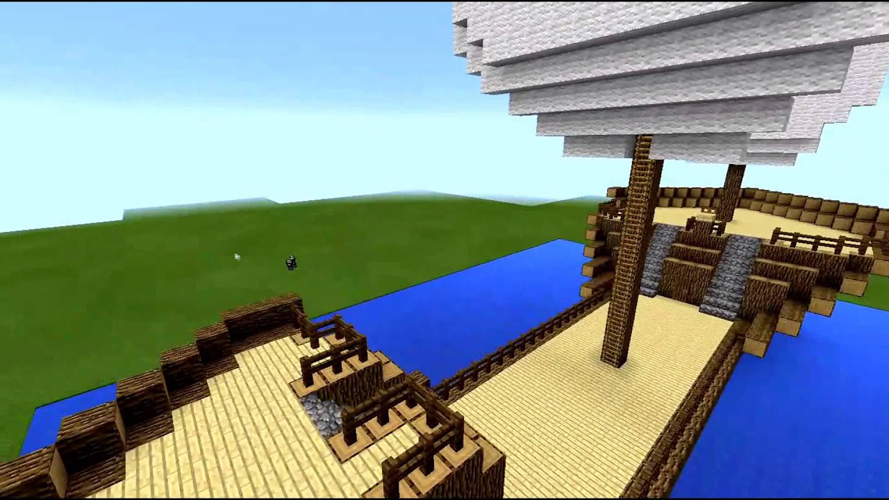 Pirate Ship - Minecraft Build - YouTube