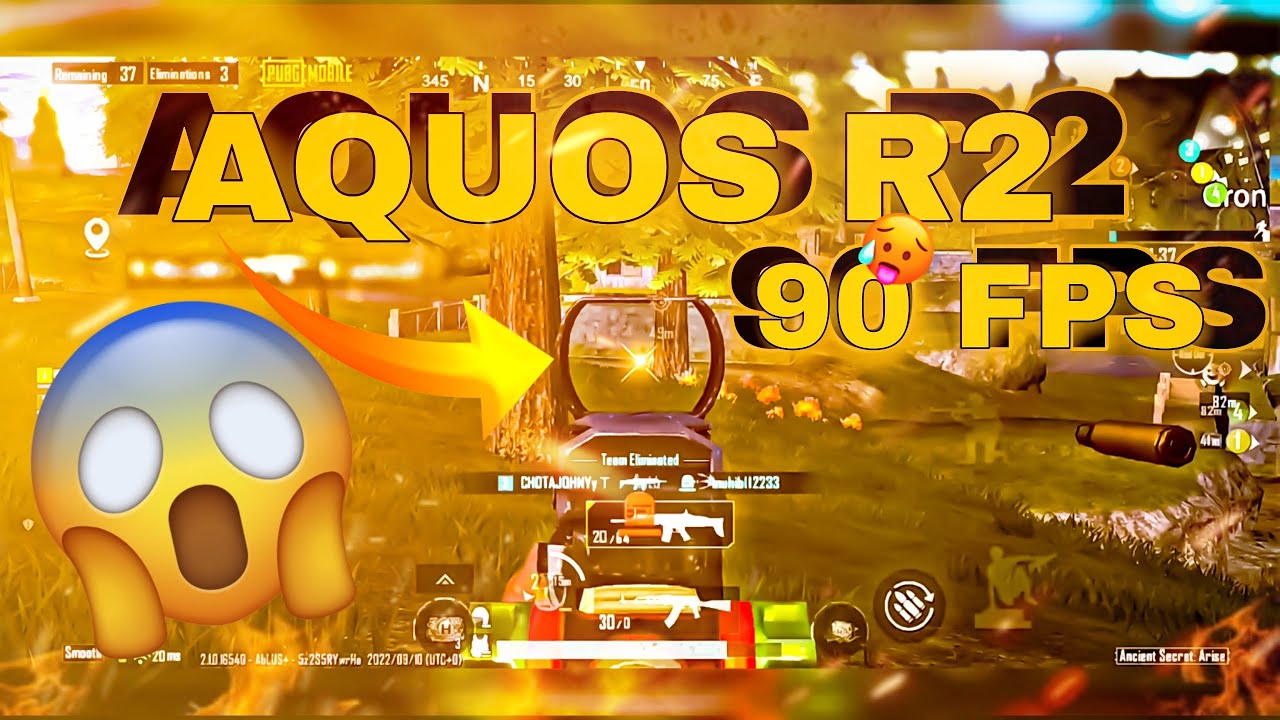 sharp aquos r2 90 fps pubg gameplay |Chota Johny yt - YouTube