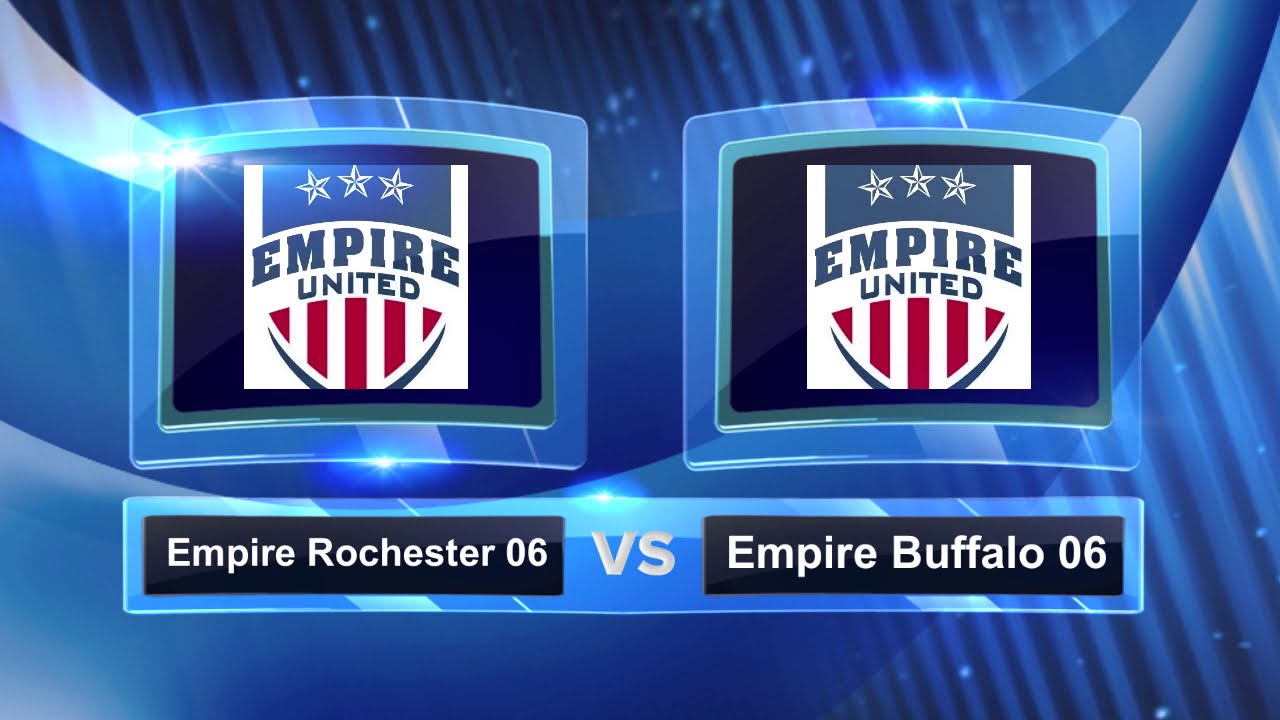 Empire Buffalo vs Empire Rochester - State Cup Highlight Video - YouTube