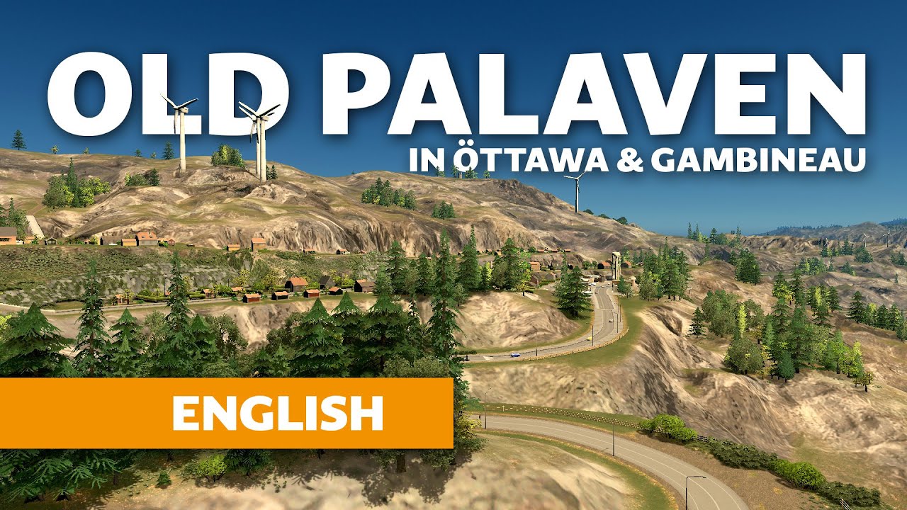 Palaven vibes in Öttawa - mountain village build in CS1 - english - YouTube