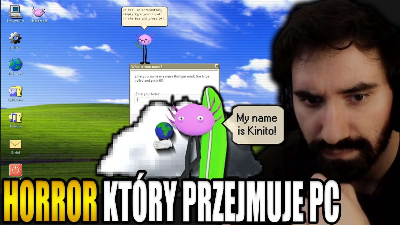 KinitoPET - HORROR KTÓRY JEST WIRUSEM I PRZEJMUJE CI KOMPUTER 😱 - YouTube
