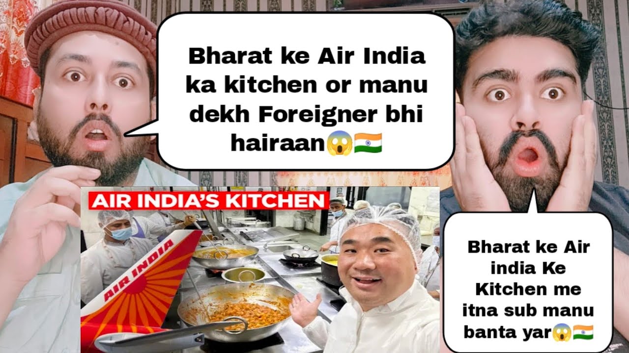 India’s Oldest Flight Kitchen - Air India’s New Onboard Menu - YouTube