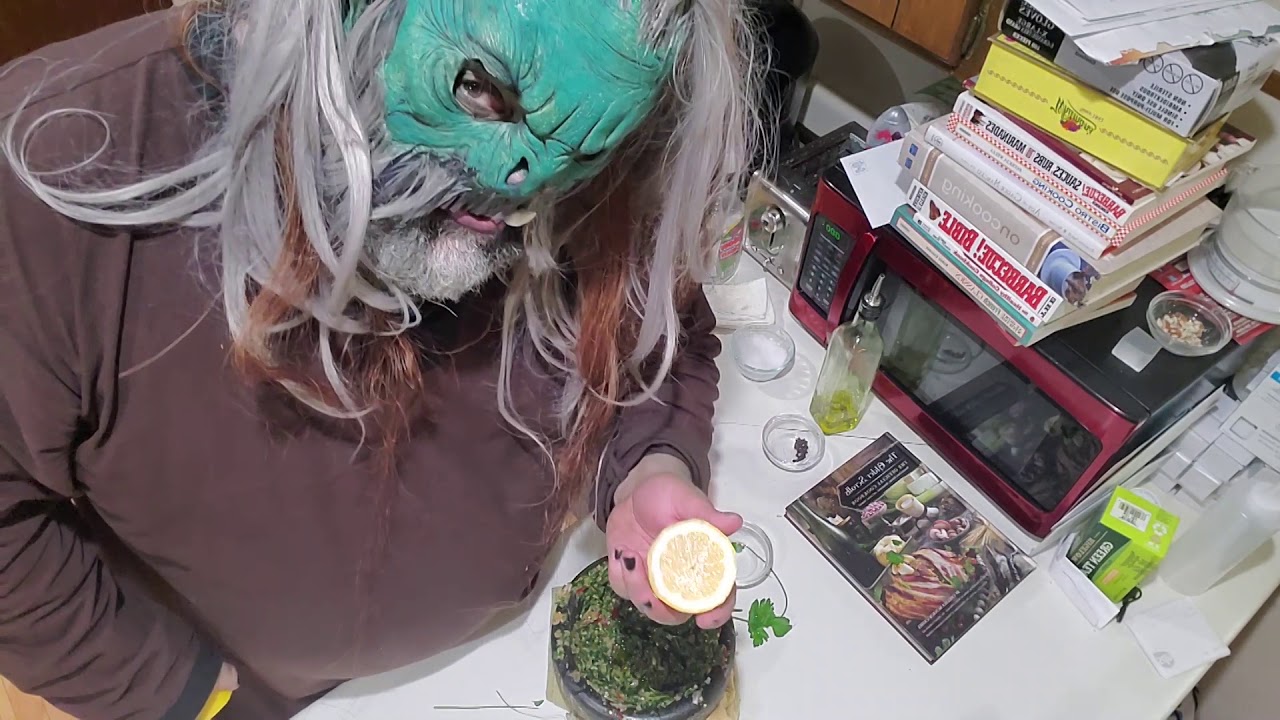 Orc Cooking Stuffed Hobbit Roll (Herb Stuffed Pork Shoulder) - YouTube
