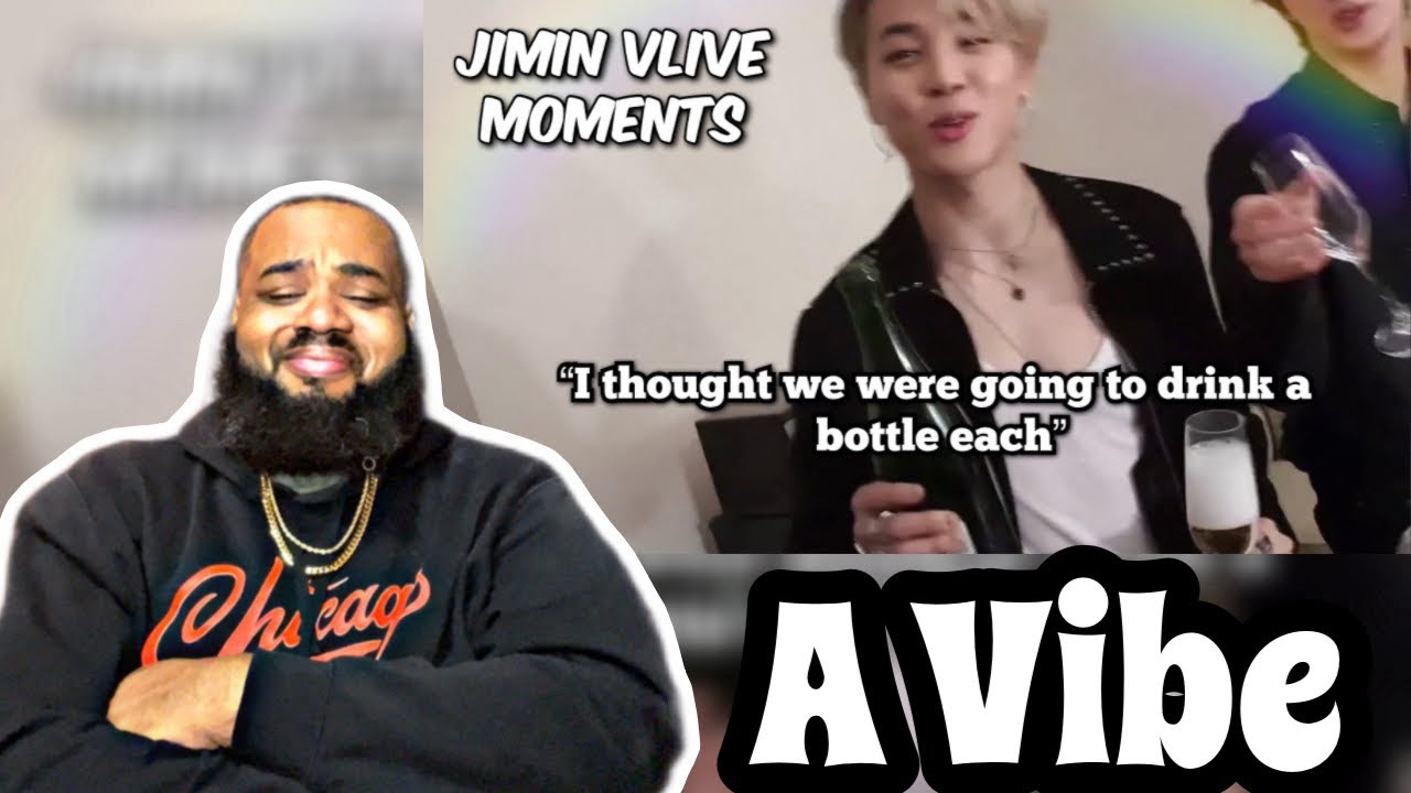 BTS Jimin being goofy on Vlive | REACTION - YouTube