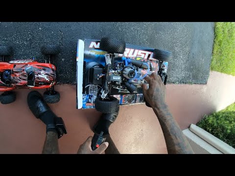 Buying Another New Nitro Rustler 2WD Nitro Rc Car First Start Up Test ...