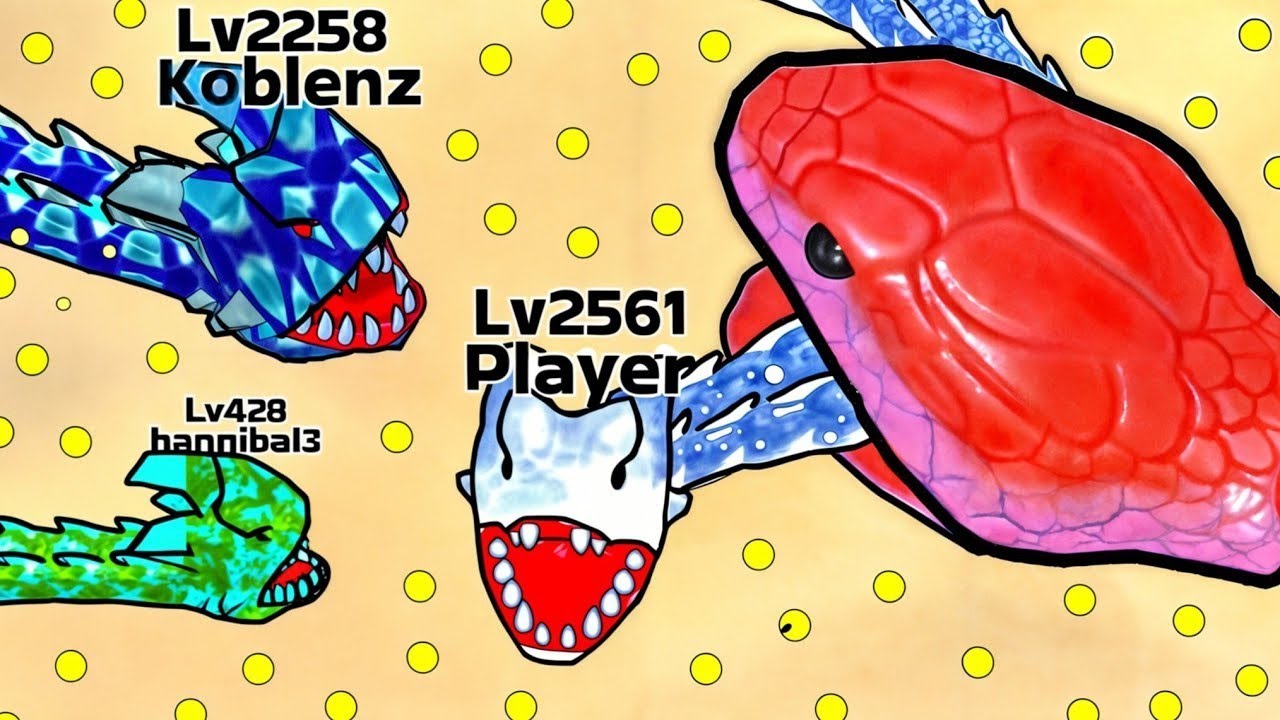 Snake clash! game. common snake vs epic snake boss gameplay common ...