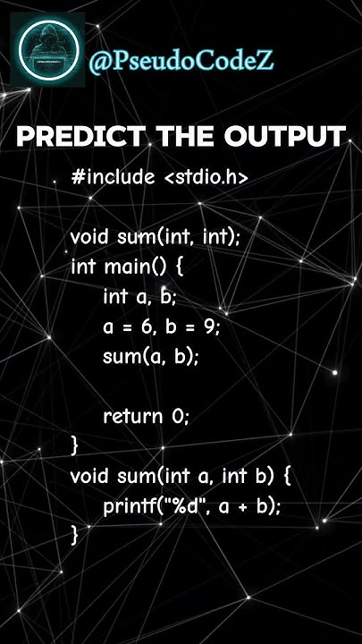 Predict the output #programming #coding #c - YouTube