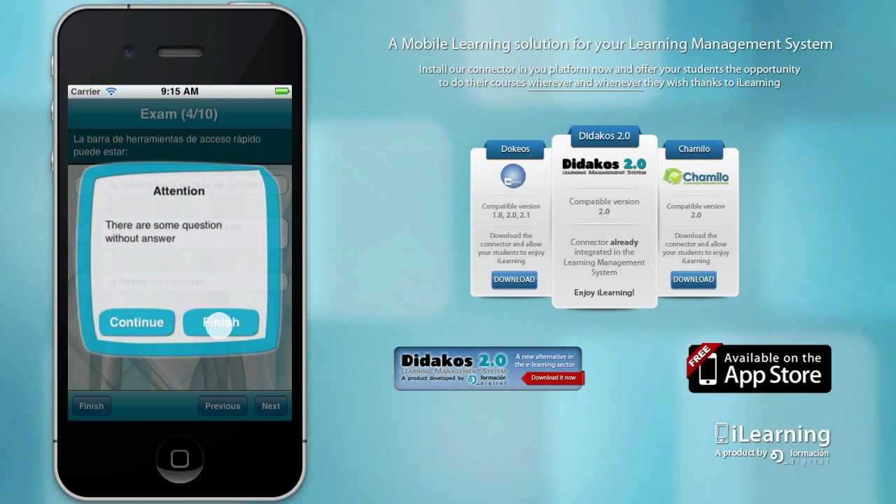 Demo: iLearning, nuestra app de e-Learning para iOS - YouTube