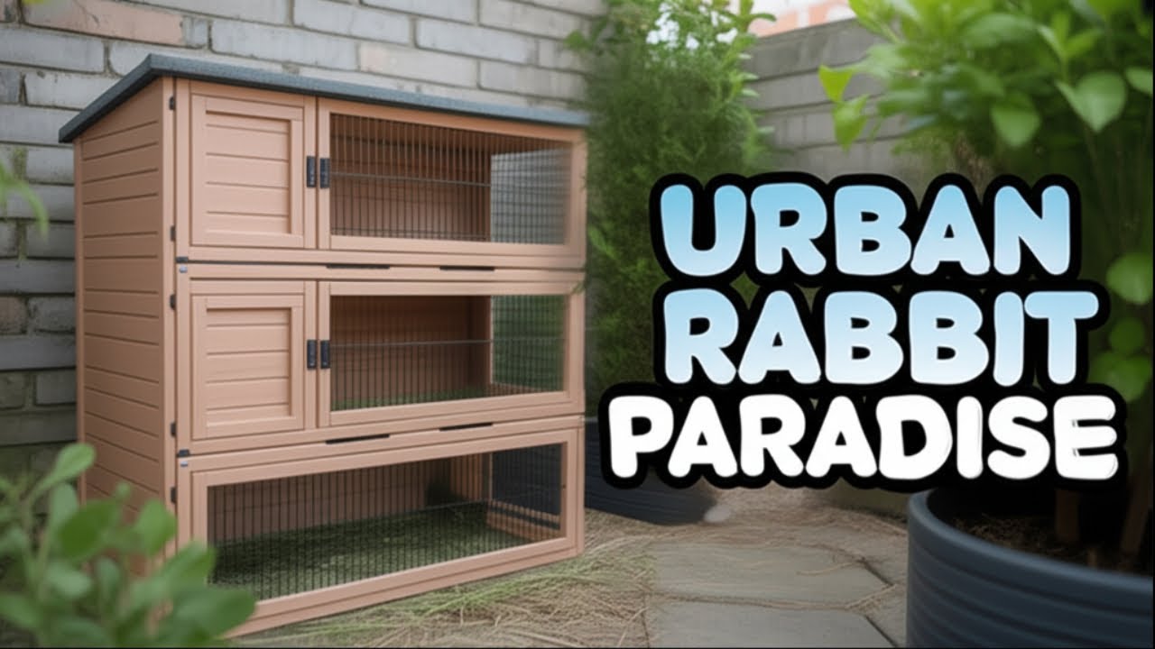 Building the Perfect Urban Rabbit Hutch - YouTube